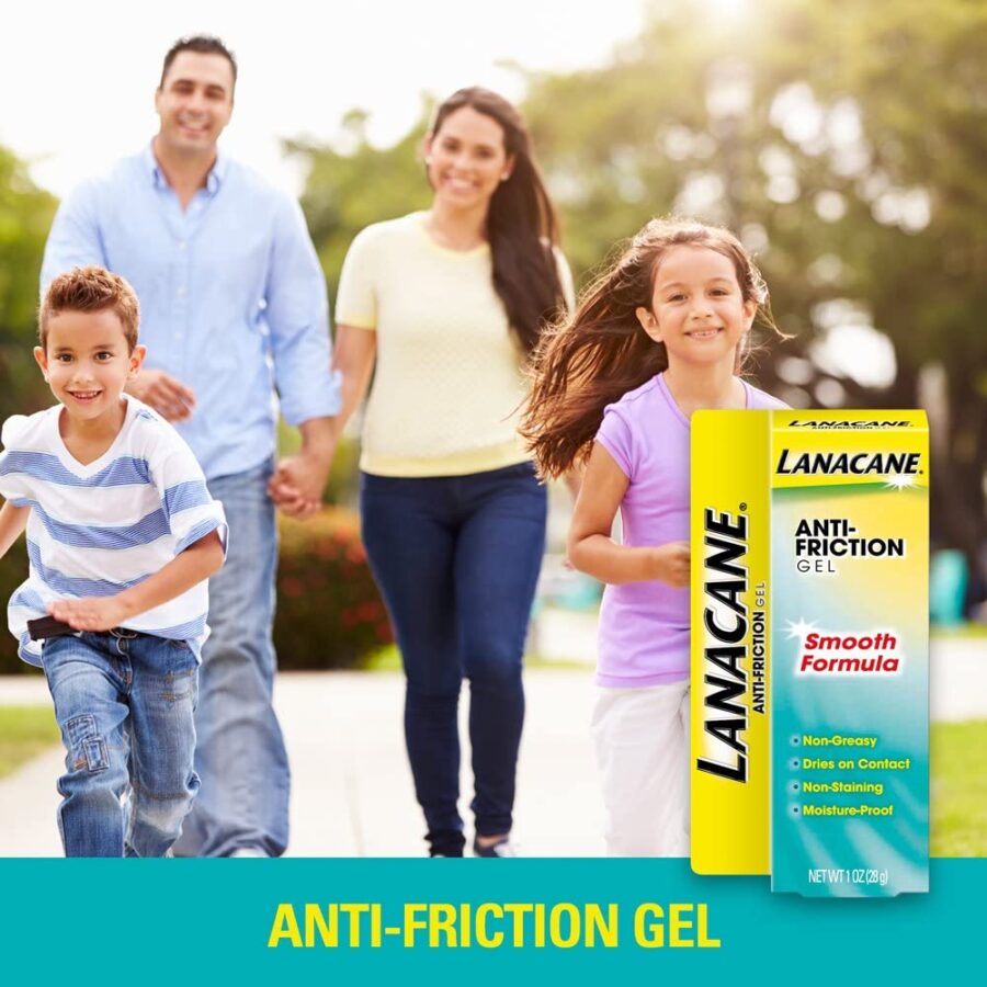 Lanacane Anti-Chafing, Anti-Friction Gel Fragrance Free 1oz - Care and Shop