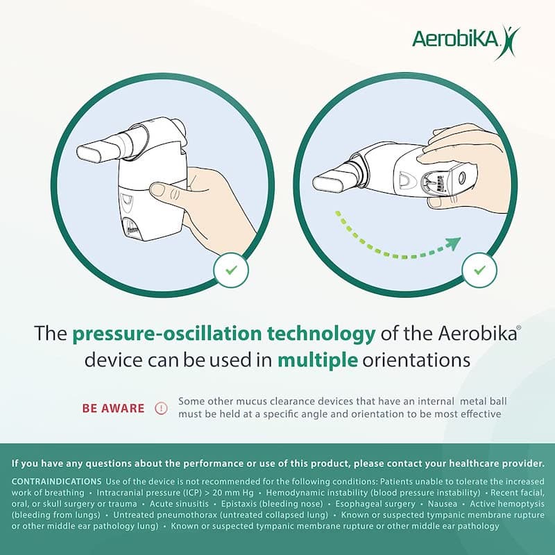 Buy Aerobika Air Inhaler Expiratory Pressure Device - Care and Shop