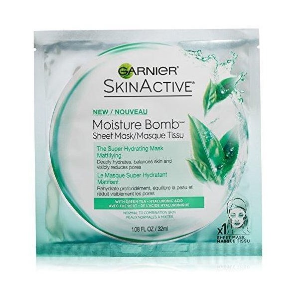 Garnier Skinactive moisture bomb mattifying with Green Tea and ...