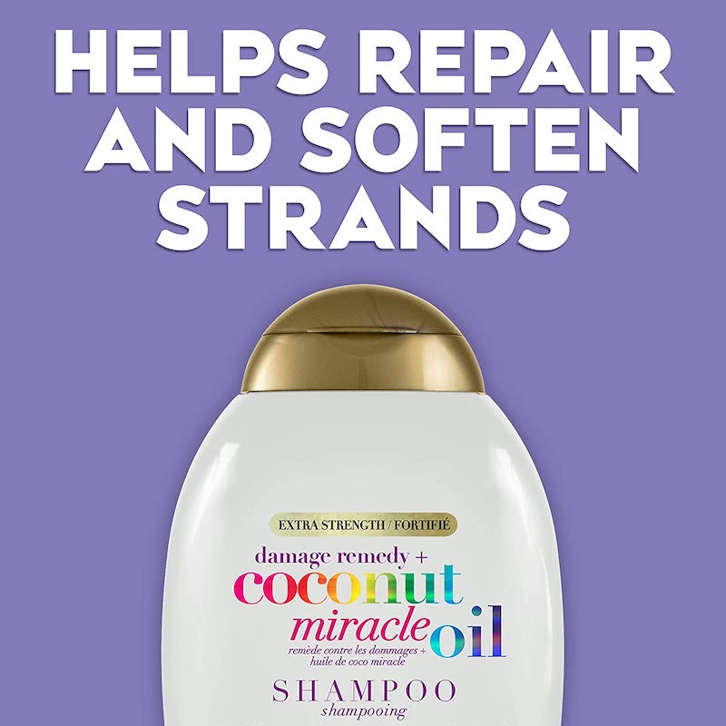 OGX Extra Strength Damage Remedy + Coconut Miracle Oil Shampoo 385ml ...