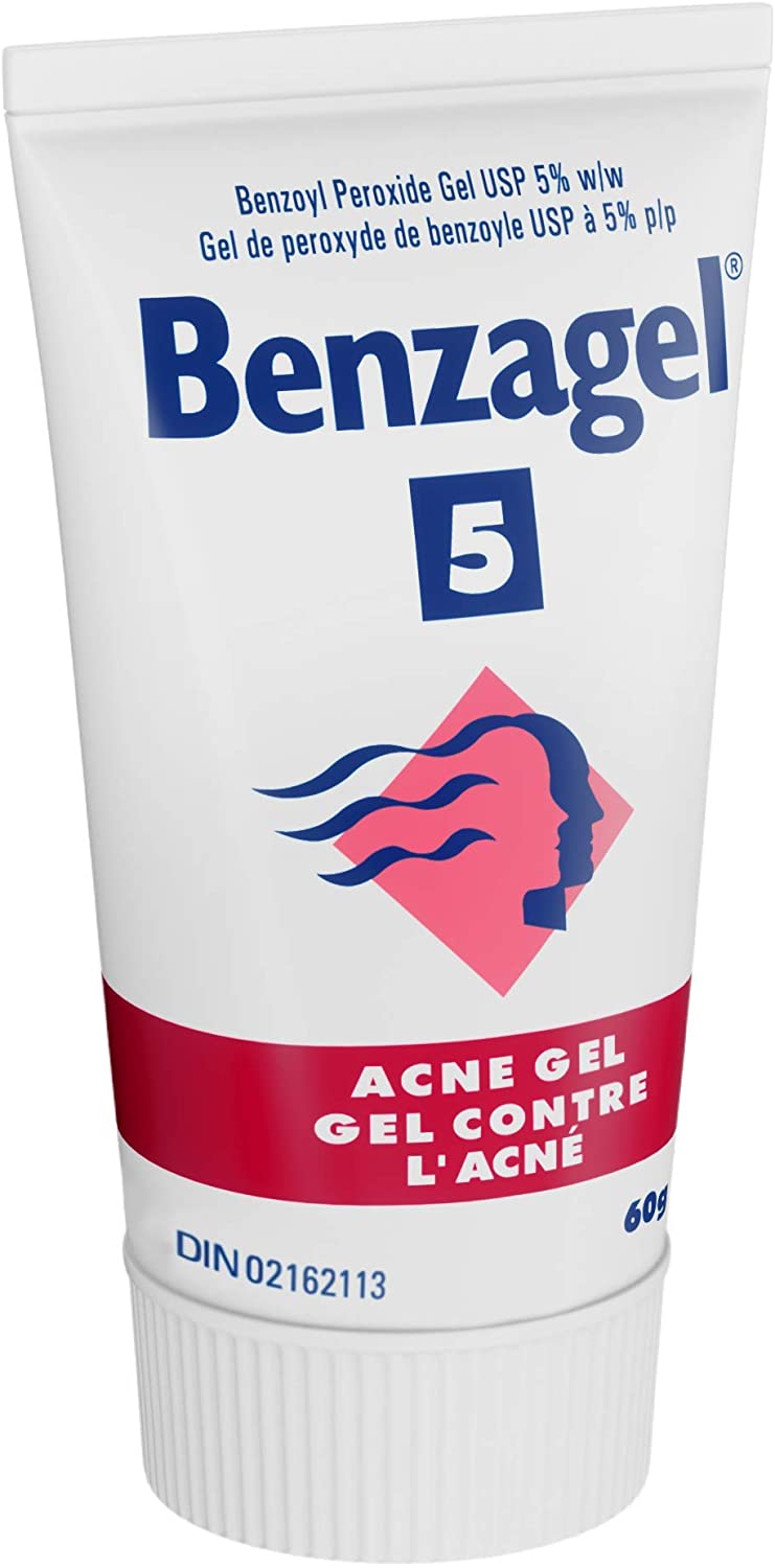 Benzagel 5% Bp Acne Gel - 60gr, 60 Grams - Care and Shop