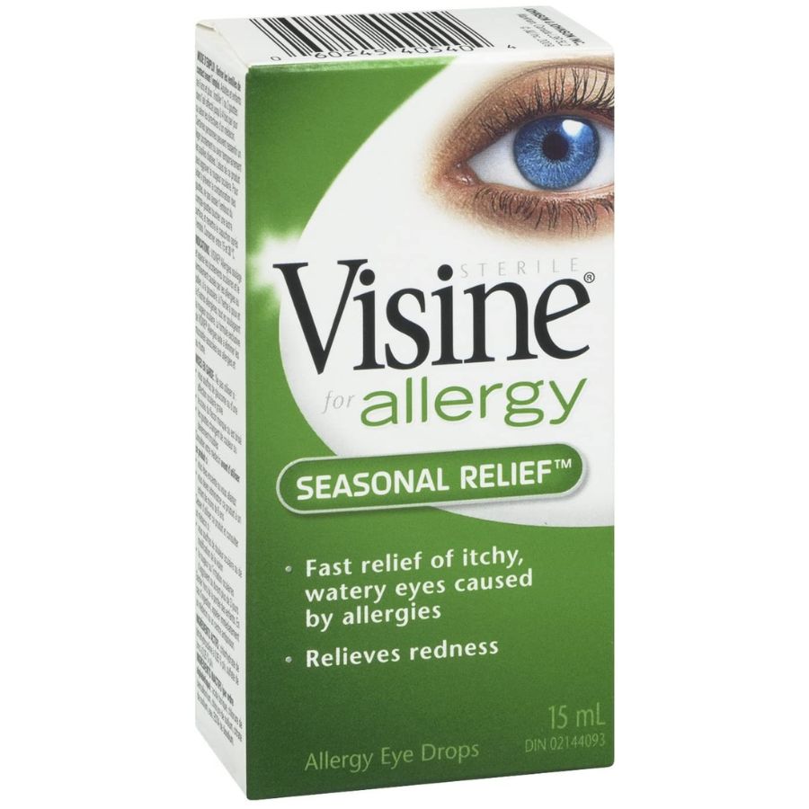 Visine Redeye Advance Allergy Cool Eye Drops, 15 ml - Care and Shop
