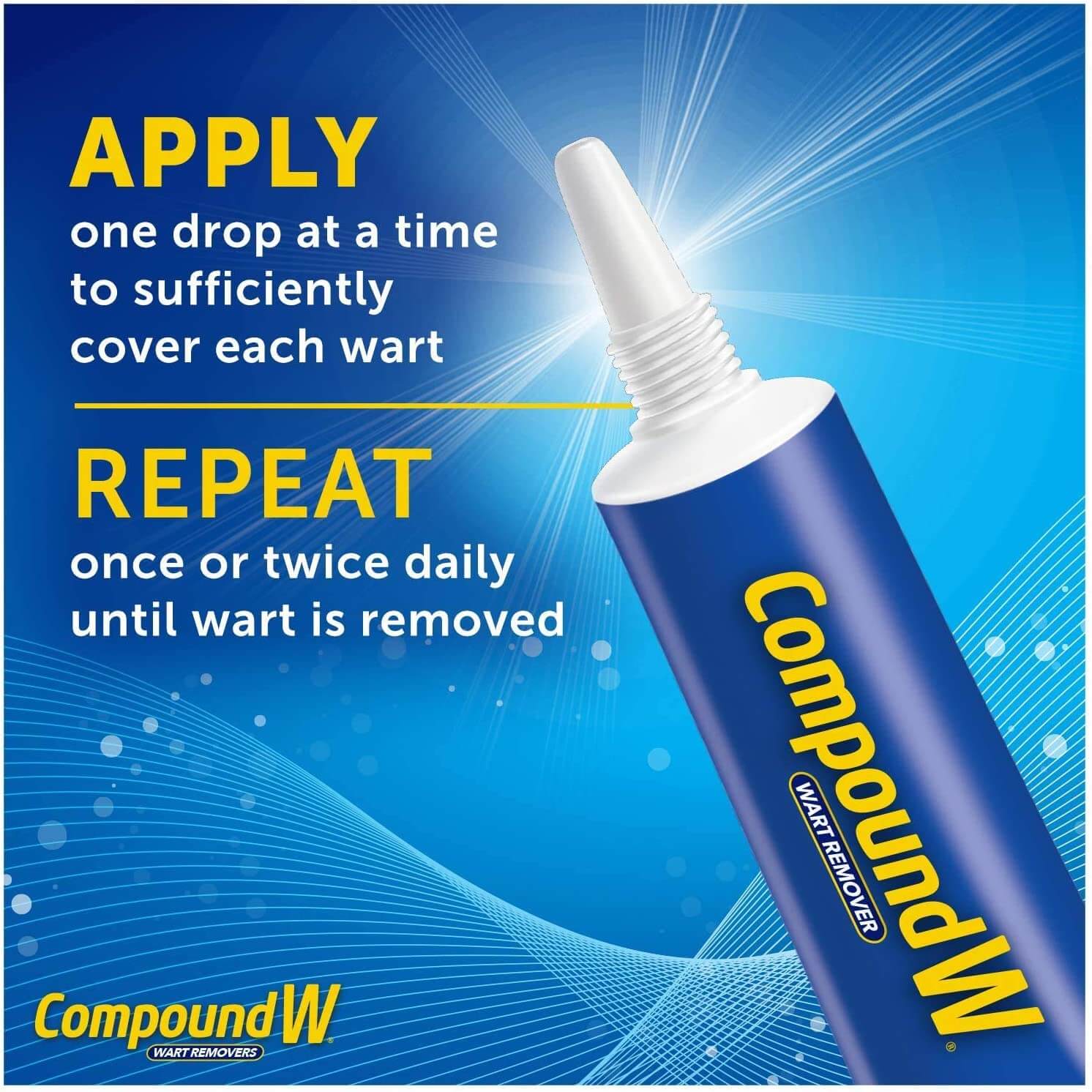 Compound W Gel, Effective Warts Removal 7g - Care and Shop