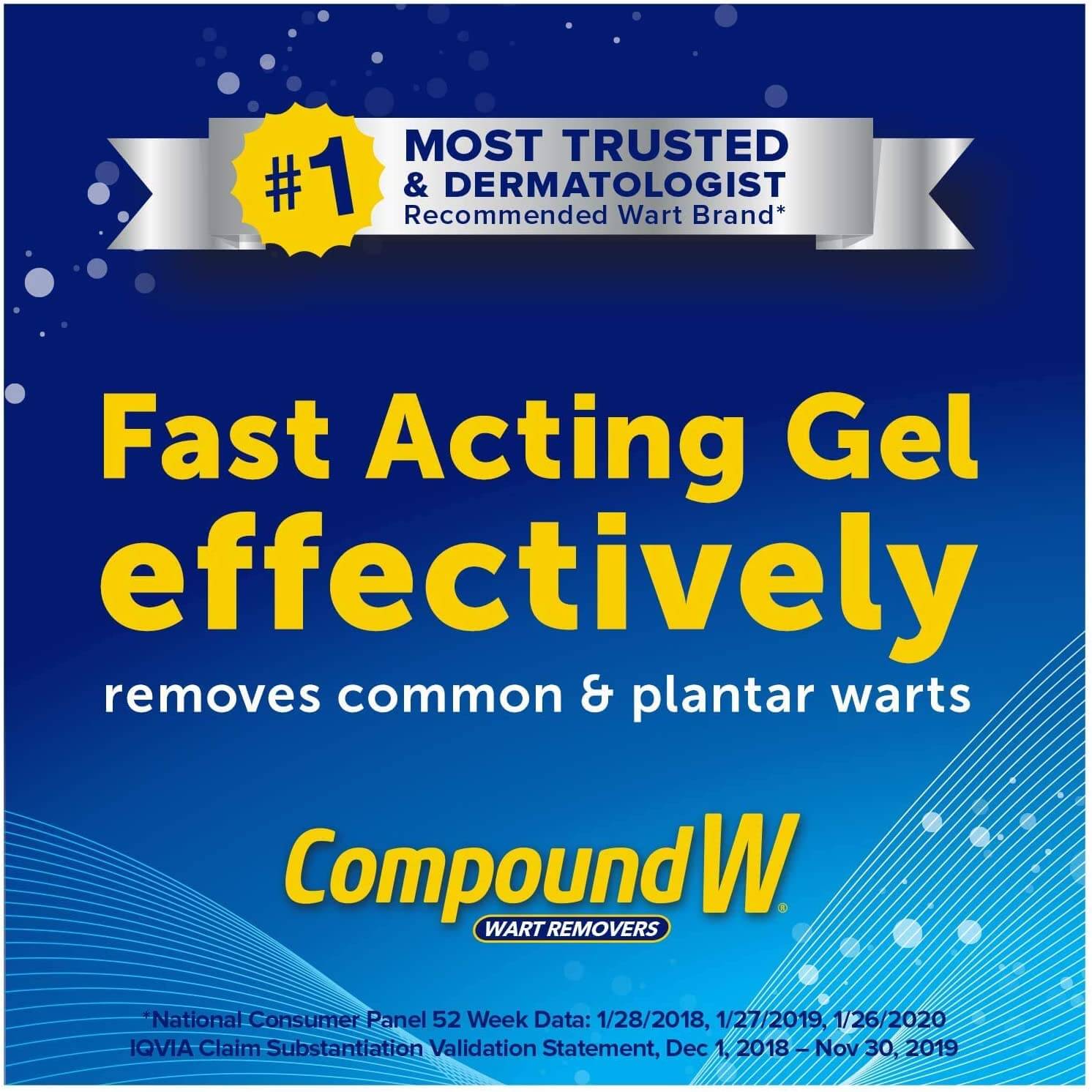 Compound W Gel, Effective Warts Removal 7g - Care and Shop