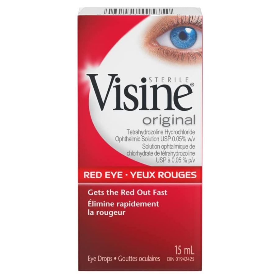 Visine Original Eye Drops Dry EyesRed Eyes 15mL - Care and Shop