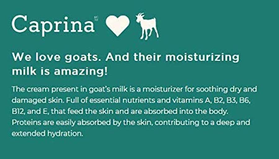 Caprina Foaming Milk Bath with Lavender Oil, 800 ml - Care and Shop