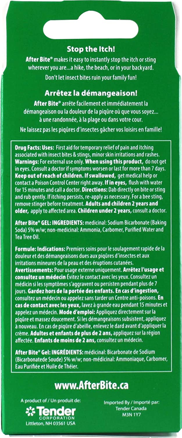 After Bite Gel Insect Bite & Sting Treatment Skin Protectant Portable ...