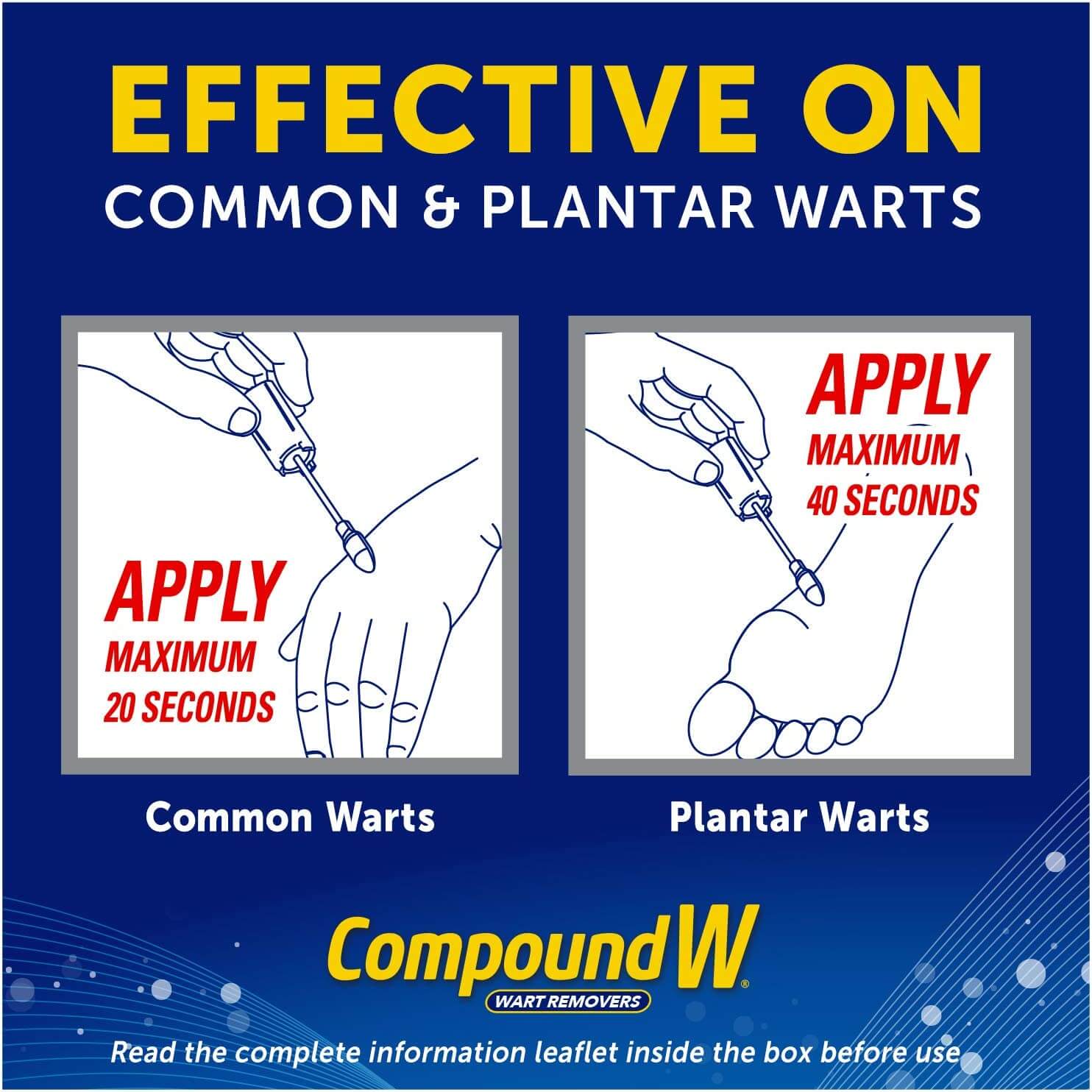 Compound W Freeze Off, Maximum Strength Wart Removal System, For ...