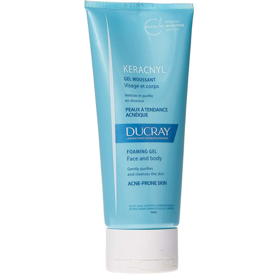 Ducray Keracnyl Foaming Gel 200ml - Care and Shop