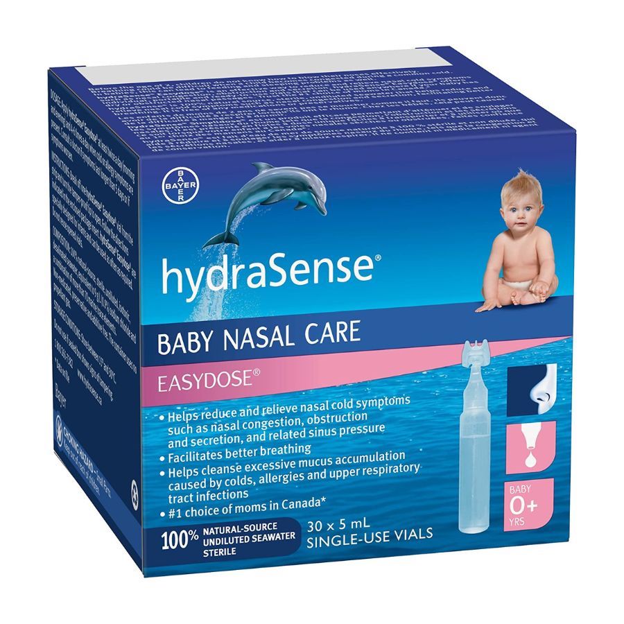 HydraSense Easydose Single-Use Vials for Babies, Baby Nasal Care, 30 ...