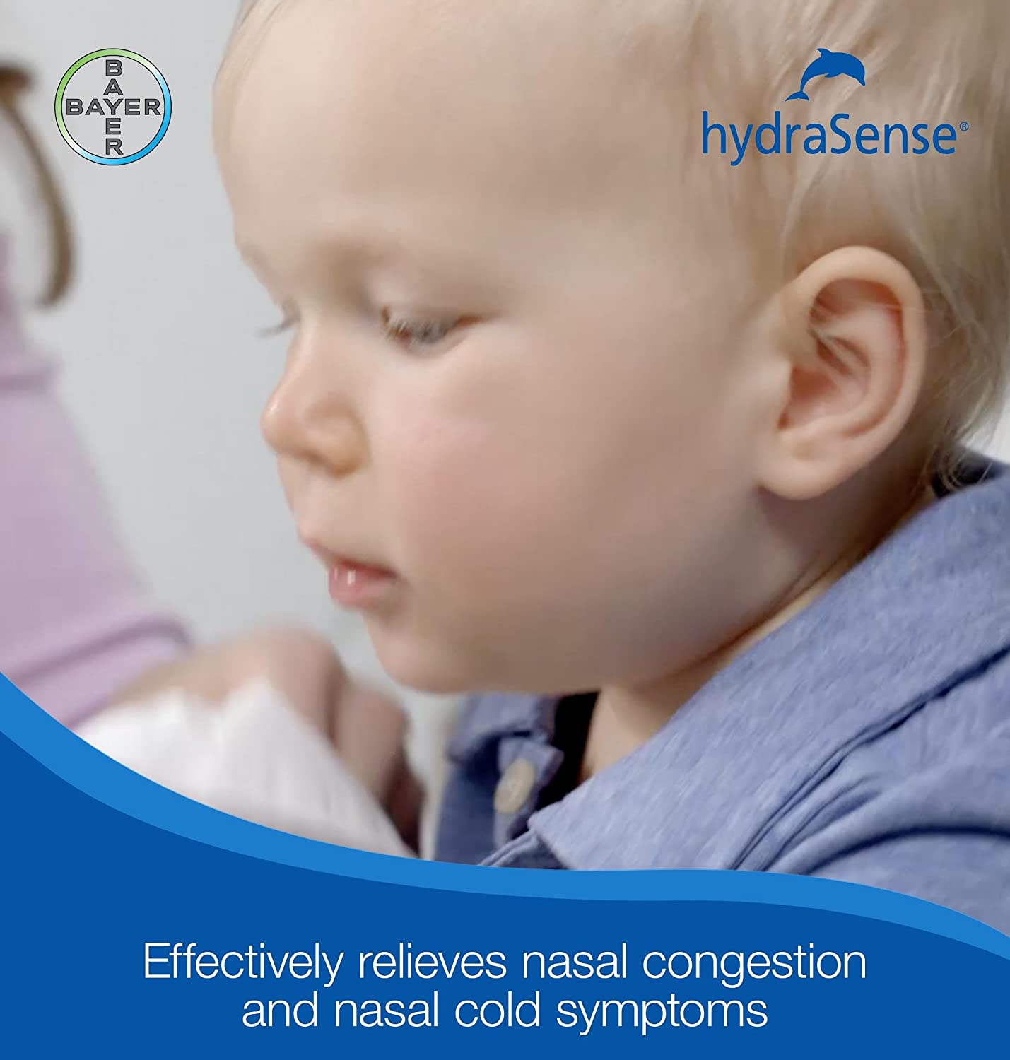 HydraSense Ultra-Gentle Mist Nasal Spray, Baby Nasal Care, 100% Natural ...