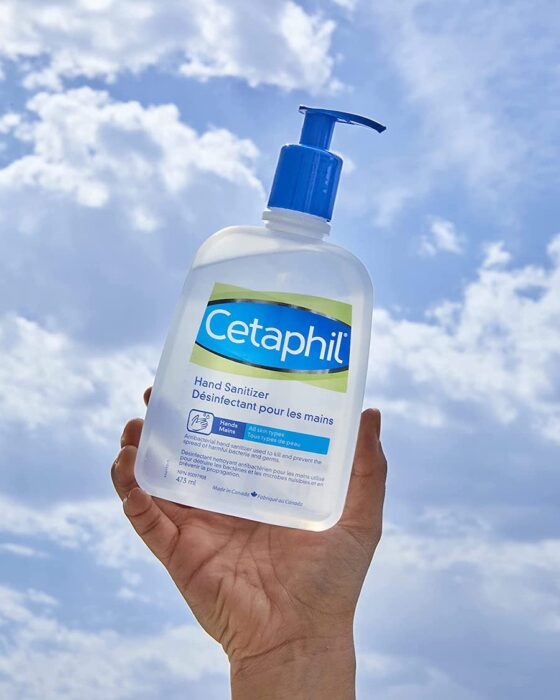 Cetaphil Hand Sanitizer (473ml) - Antibacterial Hand Sanitizer with ...