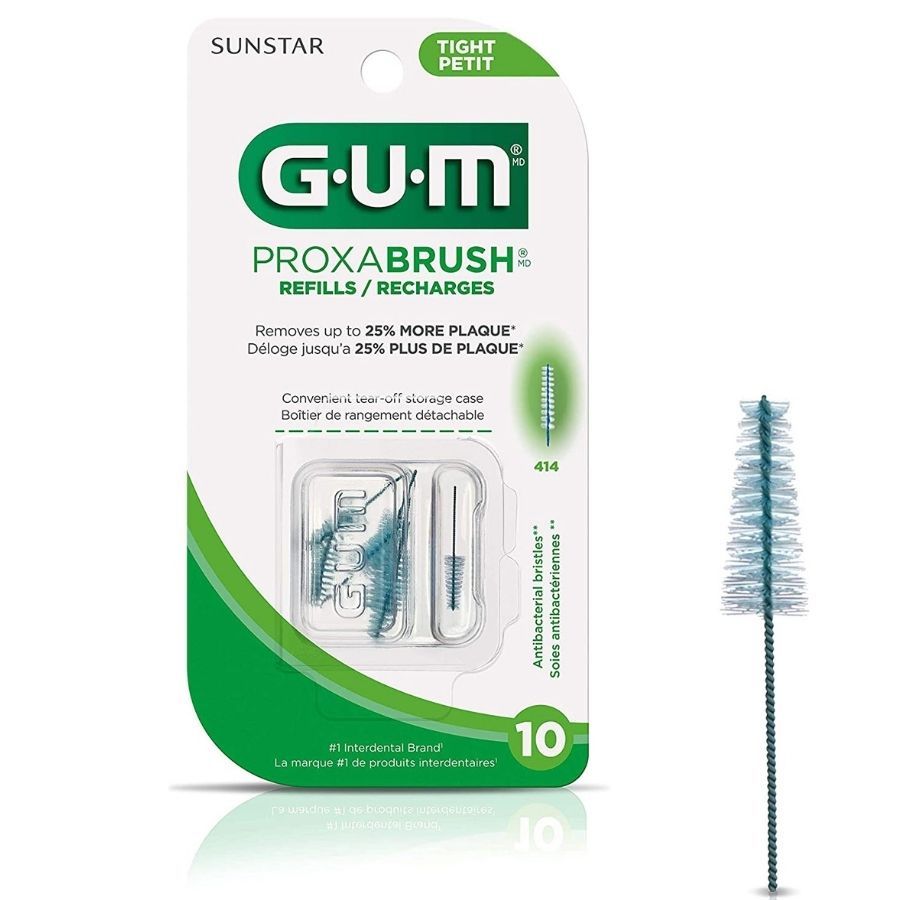 Gum Original Proxabrush Refill Tapered Narrow Tight 10 count - Care and ...