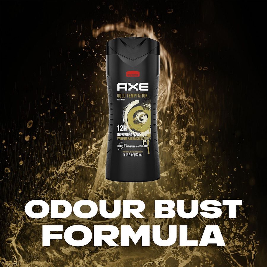 AXE Gold Temptation Body Wash 473ml - Care and Shop