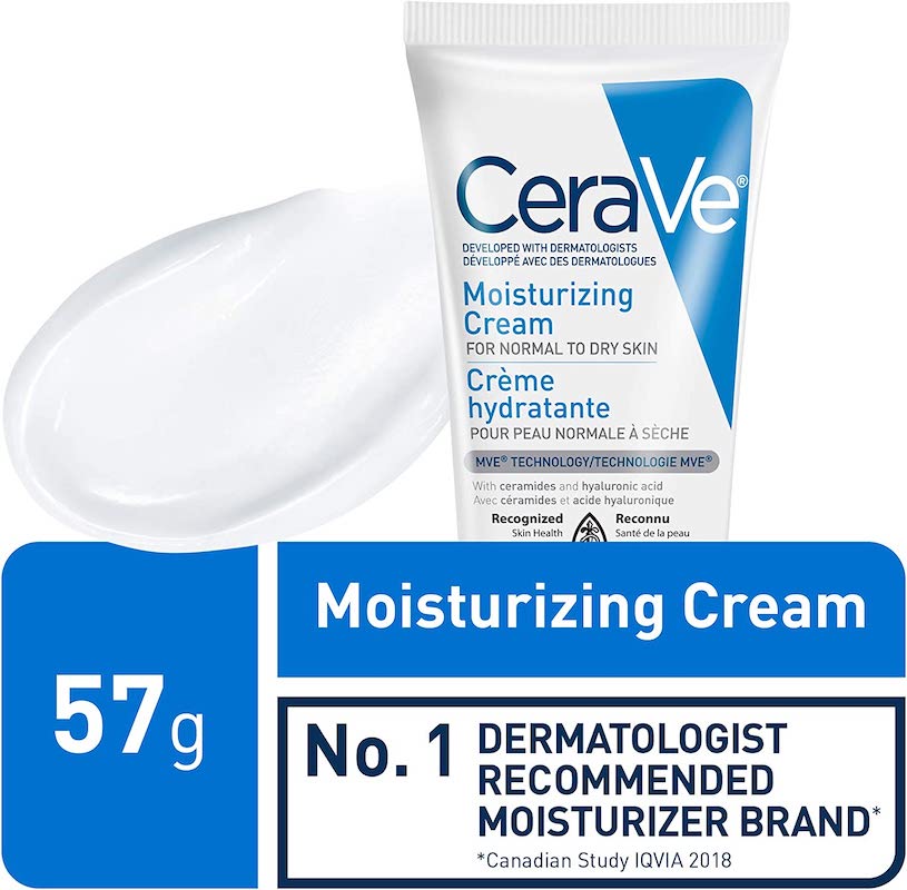 CeraVe Moisturizing Cream Travel Size with Hyaluronic Acid 57 Grams ...
