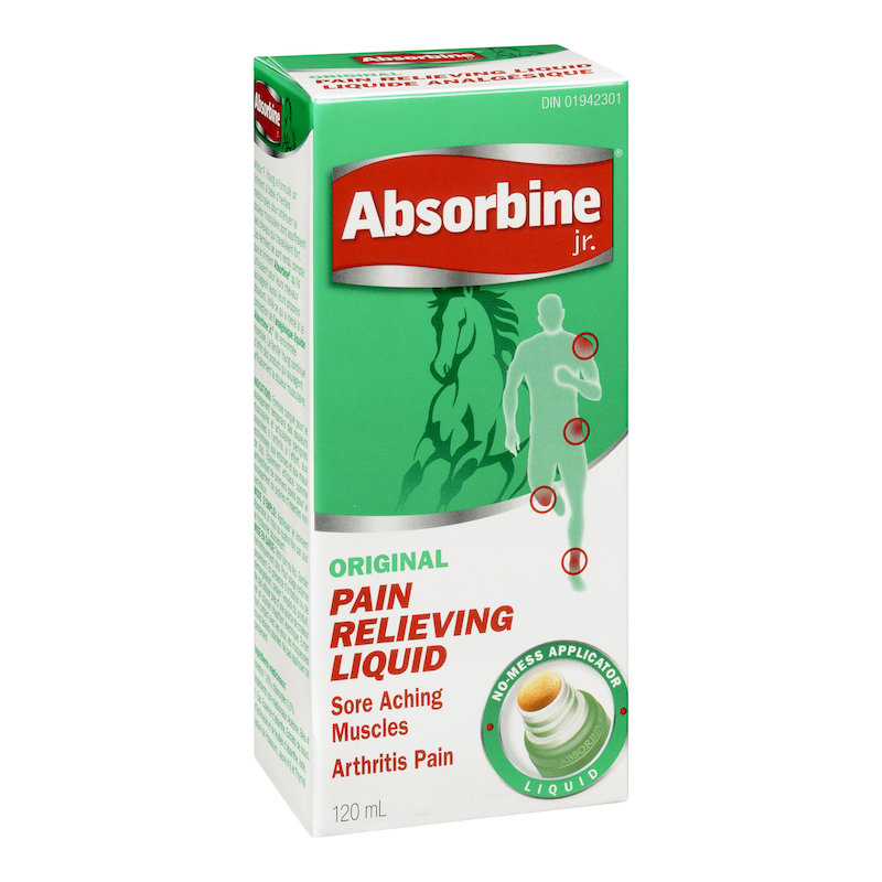 Absorbine Jr. Original Pain Relieving Liquid 120ml - Care and Shop