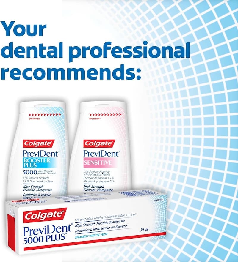 Colgate PreviDent 5000 ppm Booster Plus Toothpaste Spearmint 100mL ...