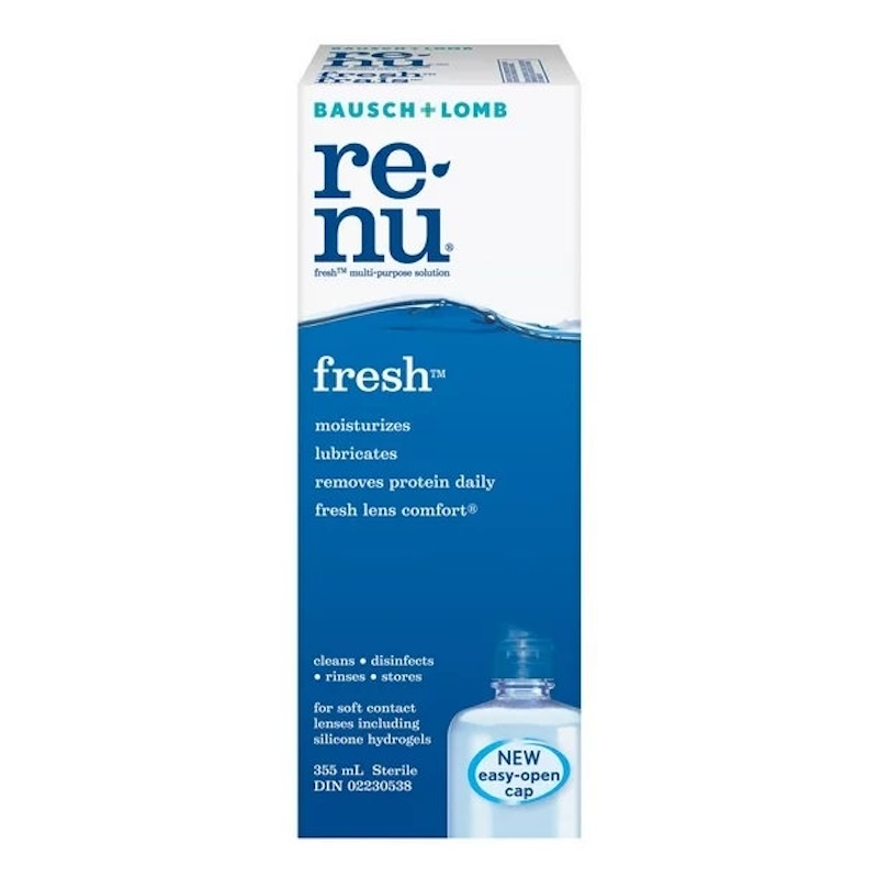 Bausch + Lomb ReNu Advanced Formula Multi-Purpose Eye Contact Lens ...