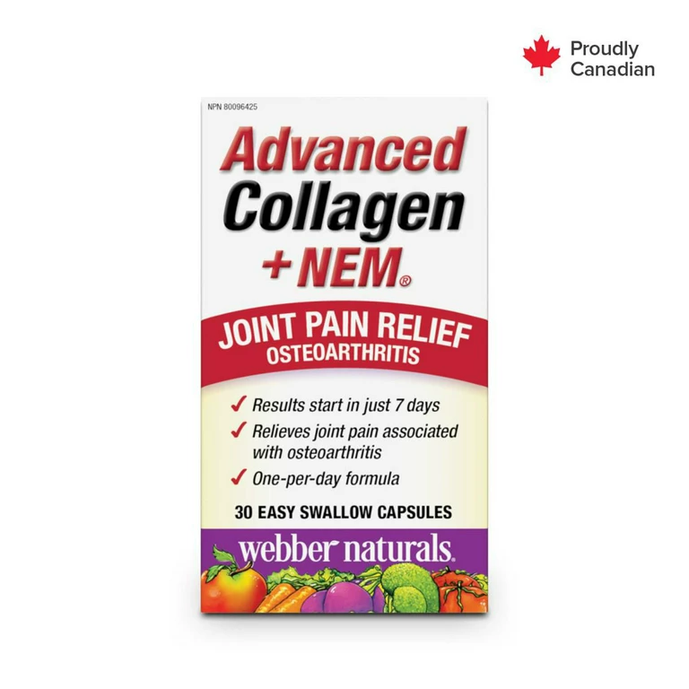 Webber Naturals Advanced Collagen + NEM Capsules 30 Capsules - Care and ...